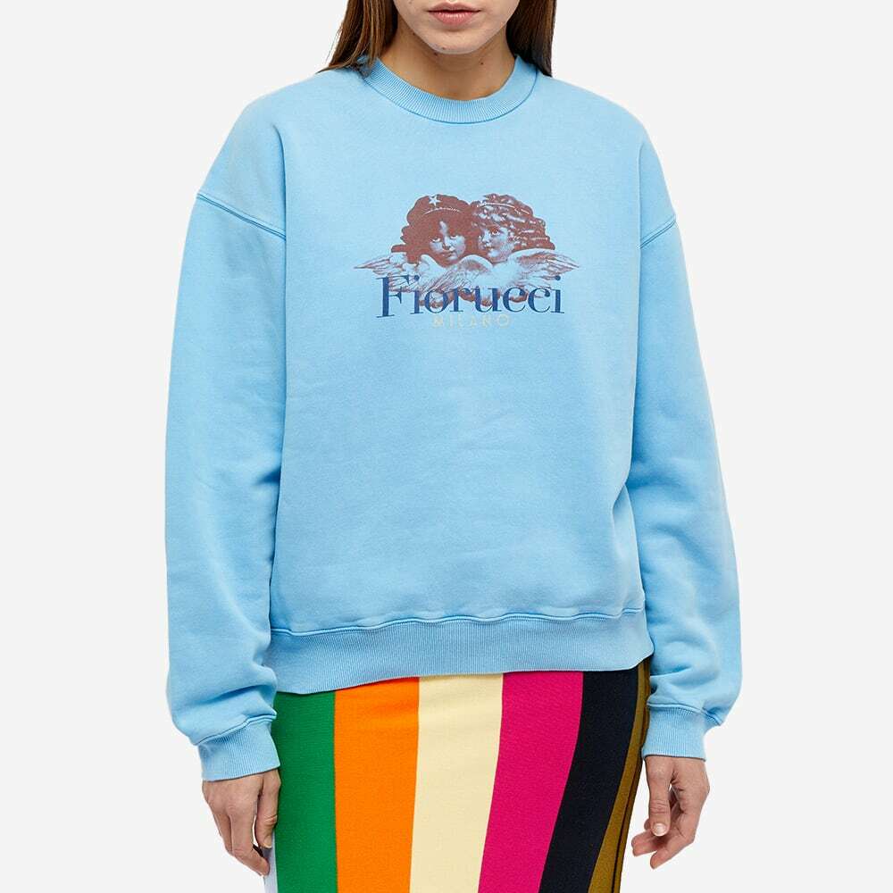 Fiorucci Women's Milano Angel Sweat in Blue Fiorucci