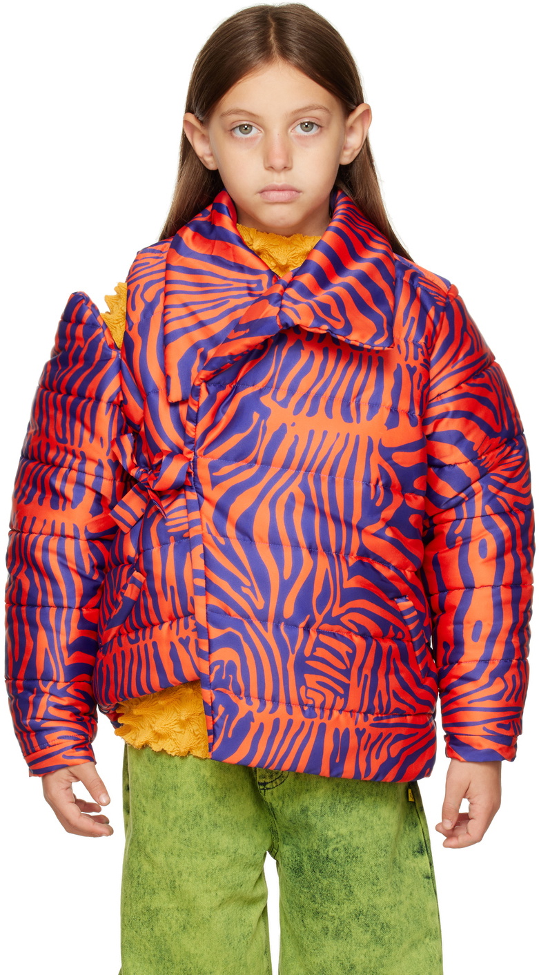 M’A Kids Kids Orange Puffa Jacket