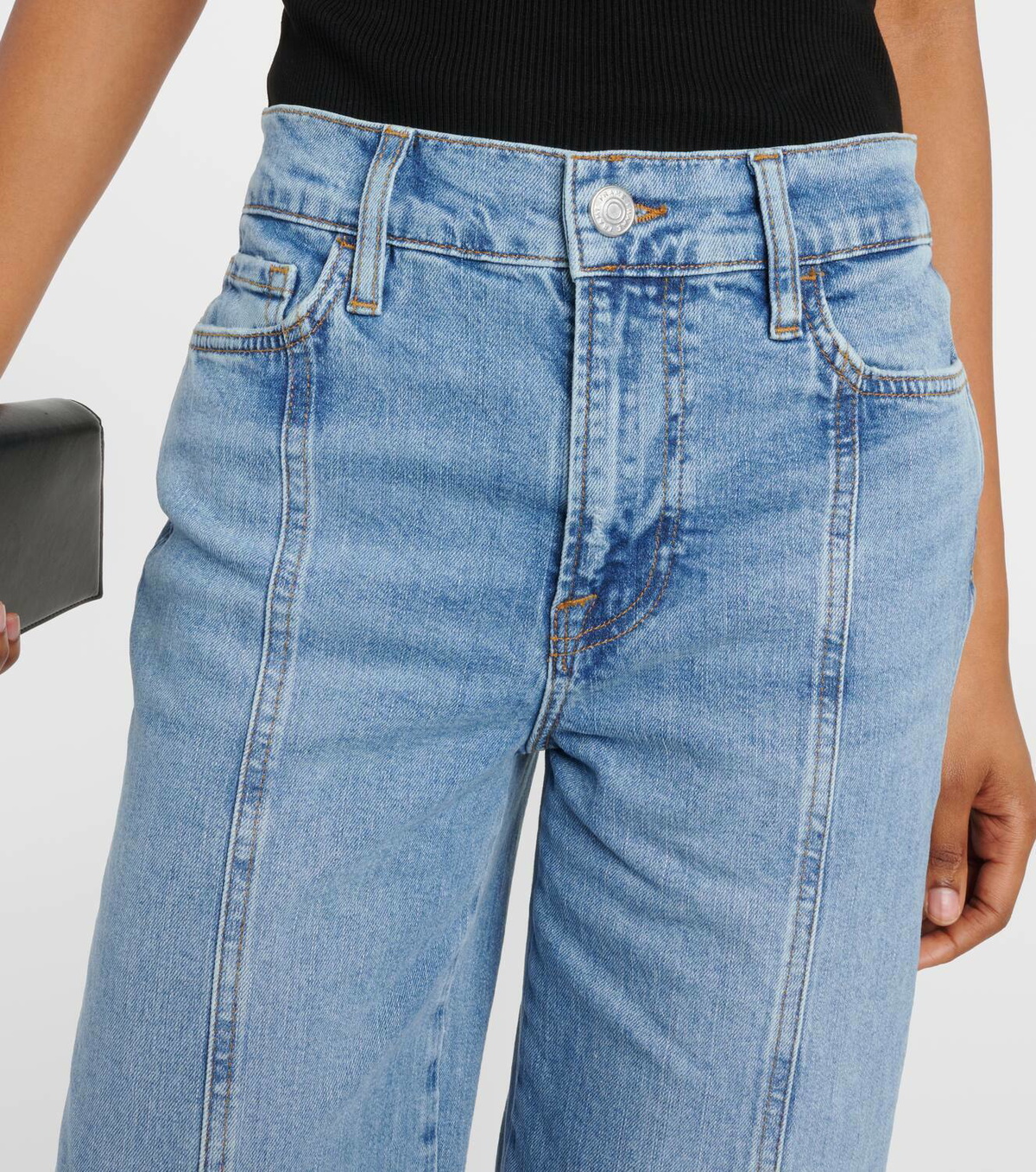 Frame Le Slim Palazzo high-rise jeans Frame Denim