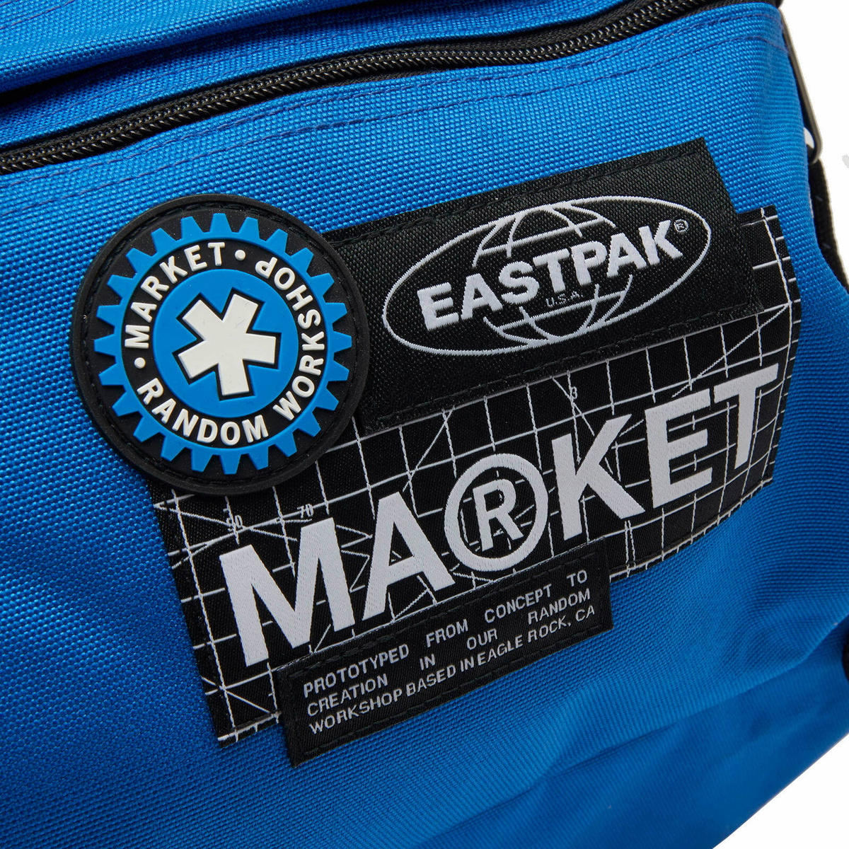 Eastpak Men's x Market Basketball Backpack in Black Ripstop Eastpak