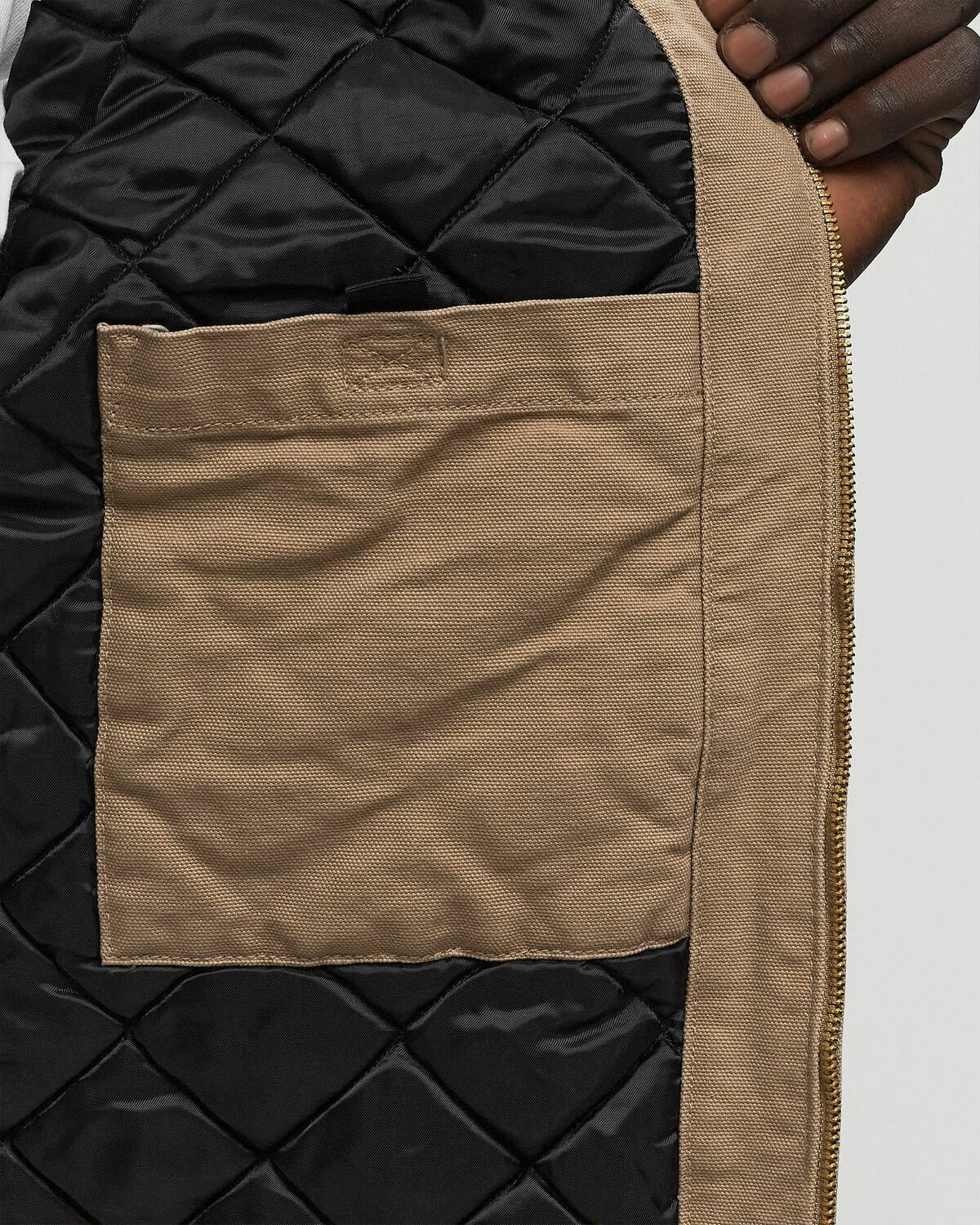 Carhartt WIP OG Detroit Jacket Brown Mens Bomber Jacket Carhartt WIP