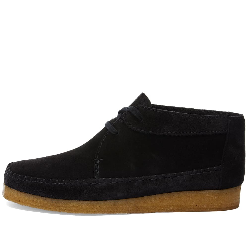Clarks Originals Men's Clarks Weaver Boot in Black Suede Clarks Originals