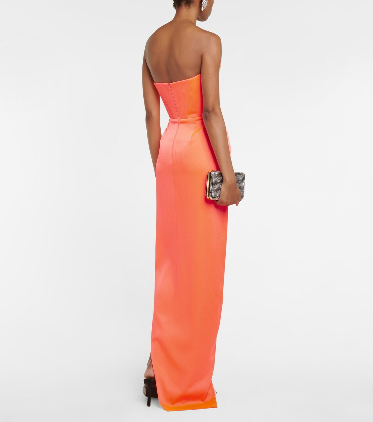 Alex Perry Harland satin crêpe gown Alex Perry
