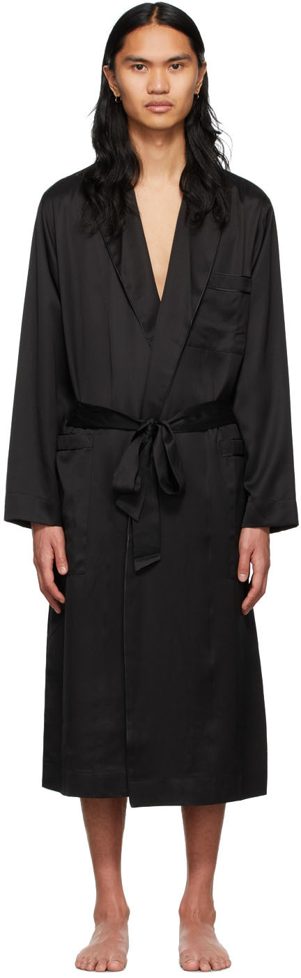 CDLP Black Home Robe CDLP