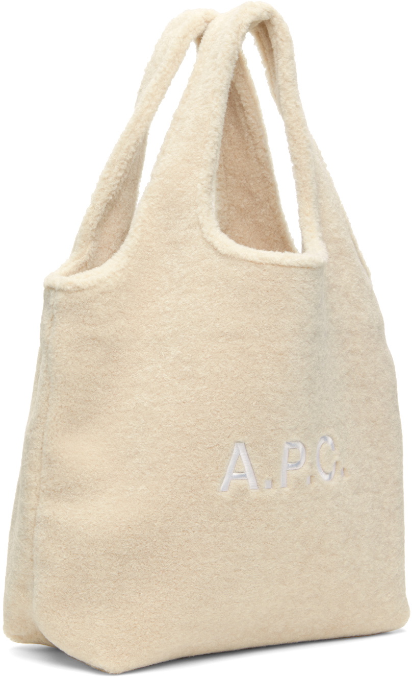 A.P.C. Beige Ninon Tote A.P.C.