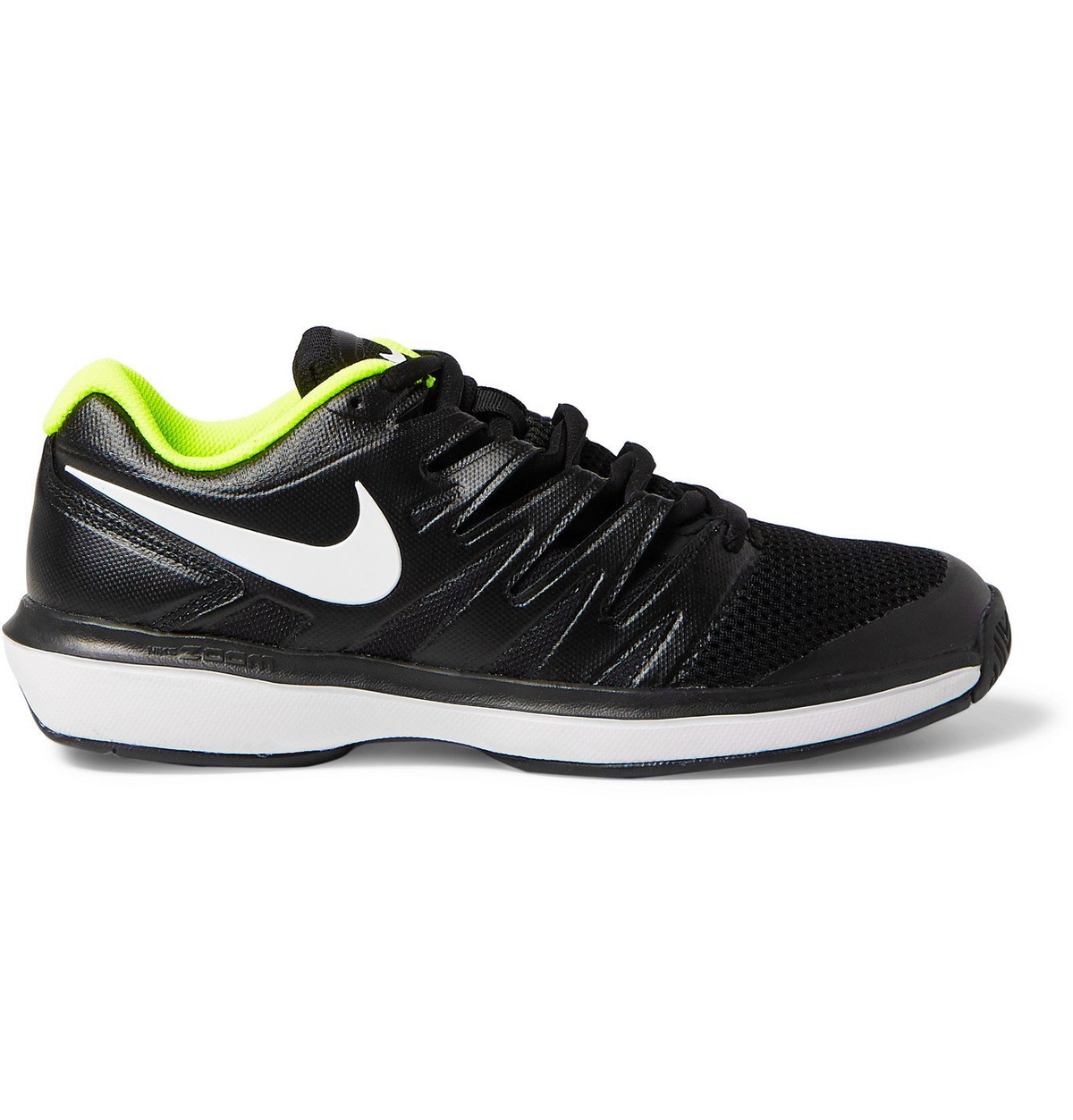 Nike Tennis - Air Zoom Prestige Rubber and Mesh Tennis Sneakers - Black ...