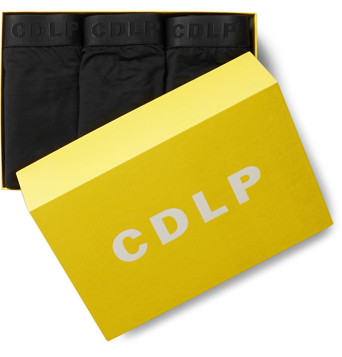 CDLP - Nine-Pack Stretch-Lyocell Boxer Briefs - Black CDLP