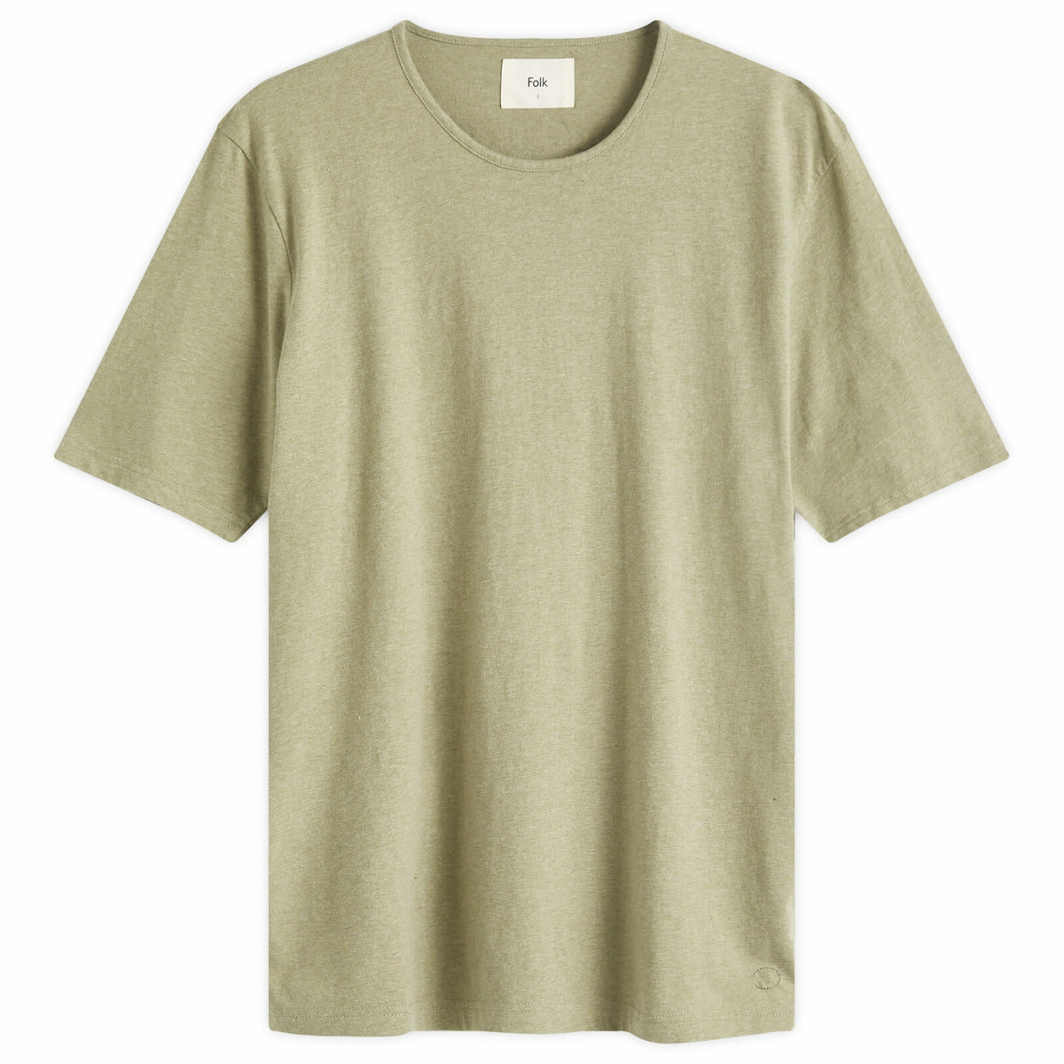 Folk Men's Everyday T-Shirt in Sage Melange Folk