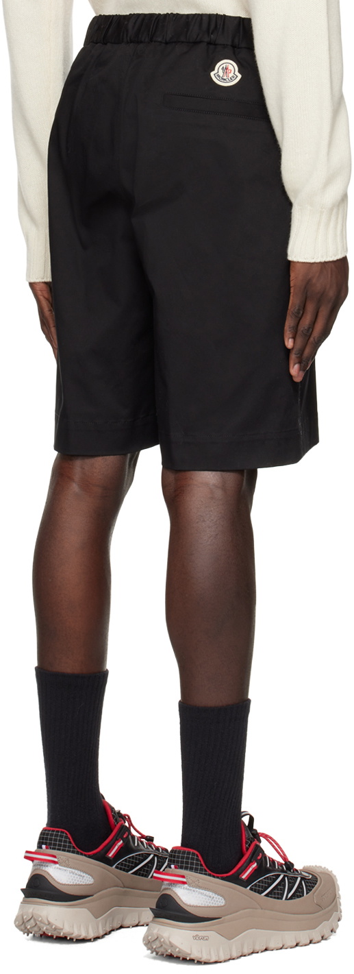 Moncler Black Drawstring Shorts Moncler