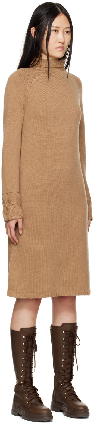 S Max Mara Tan Luce Midi Dress S Max Mara