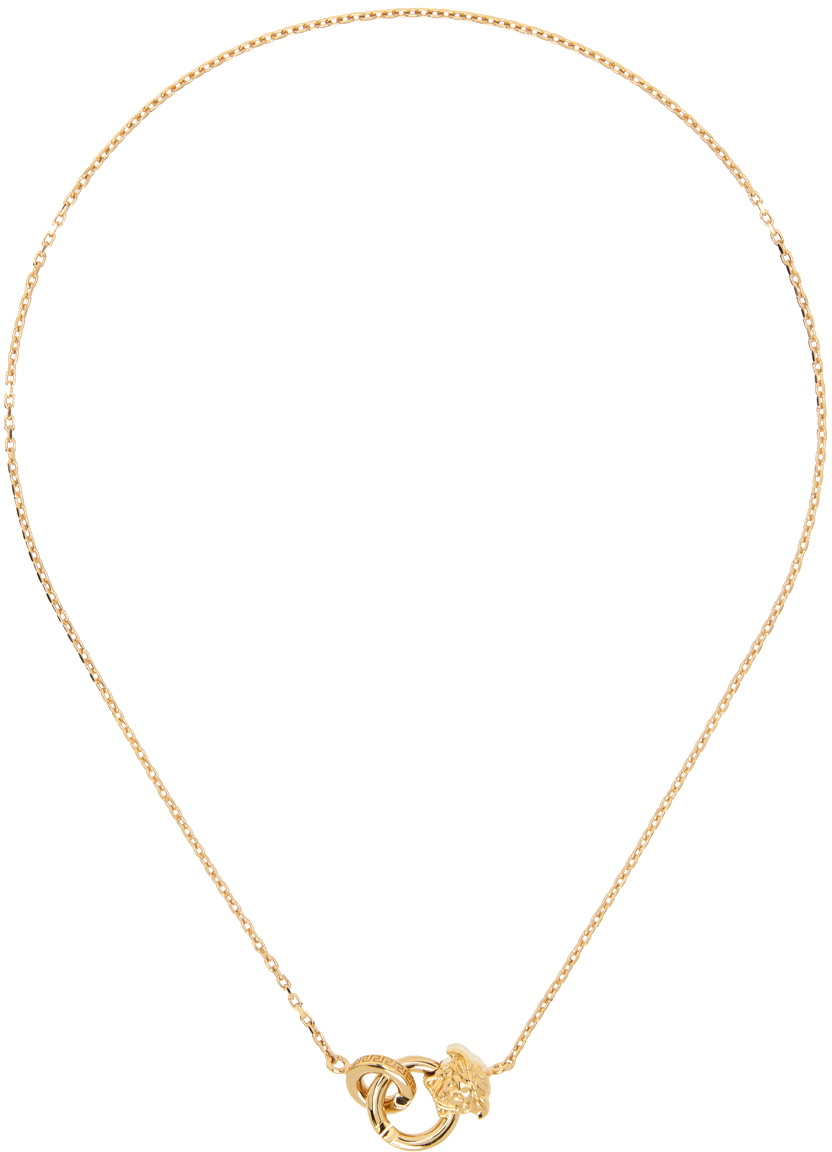 Versace Gold Medusa Necklace Versace