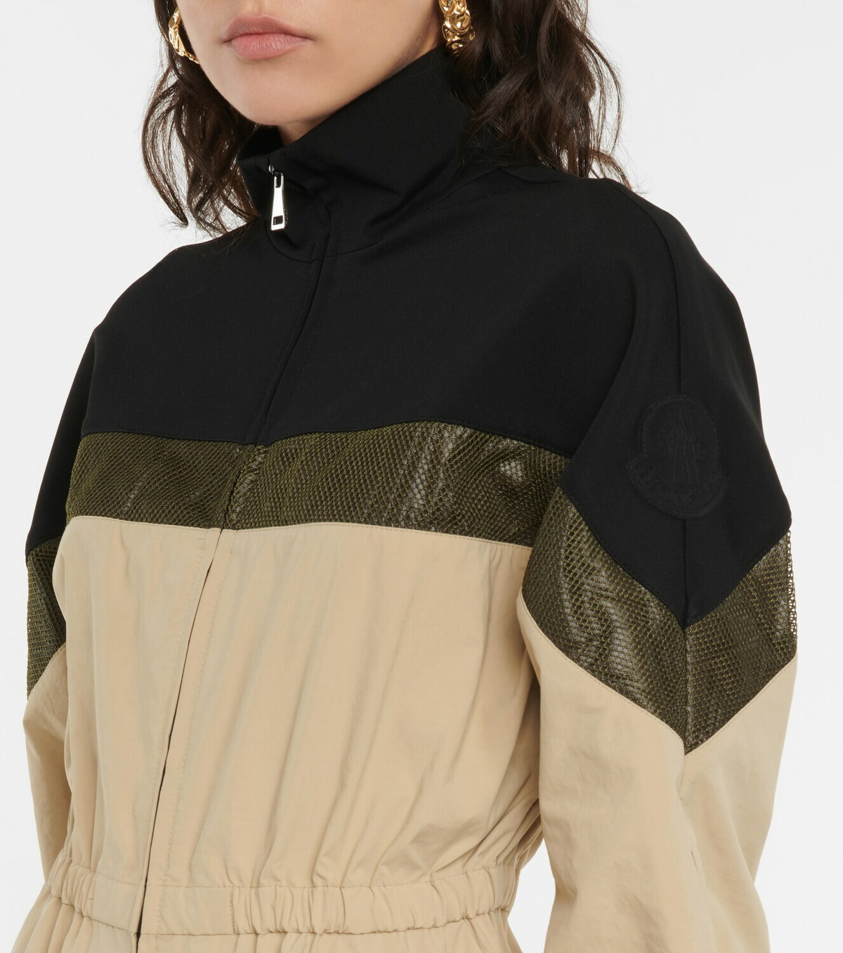 Moncler - Zipped midi dress Moncler