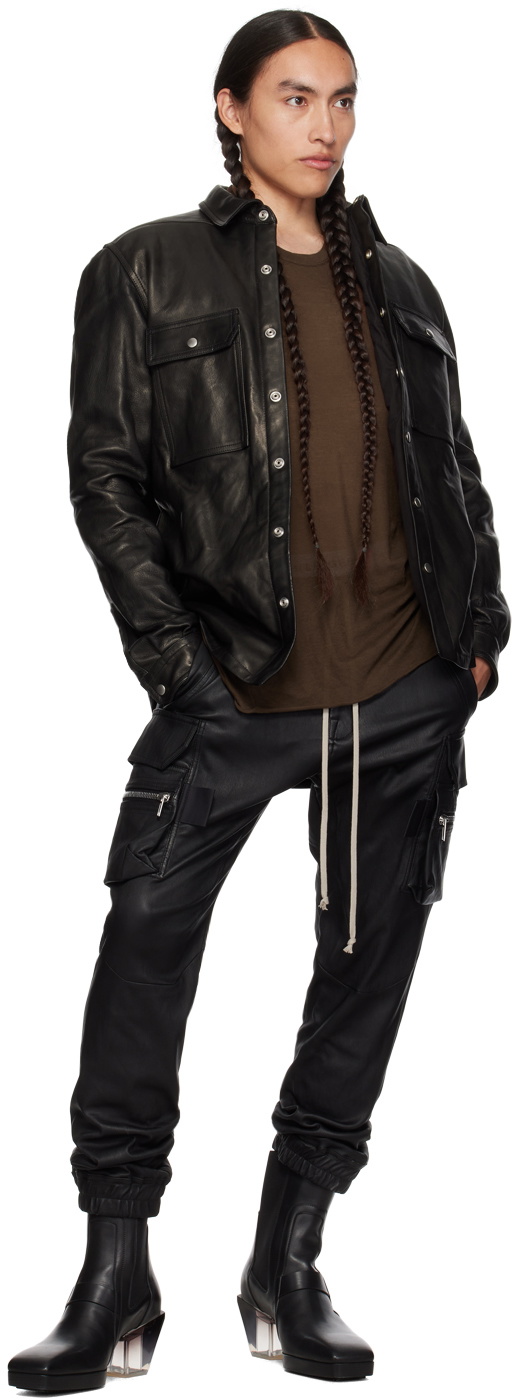 Rick Owens Brown Basic T-Shirt Rick Owens