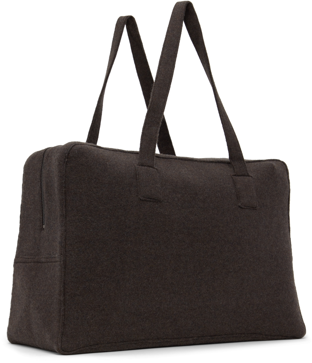 Aya Muse Gray Jacques Zipper Duffle Bag Aya Muse