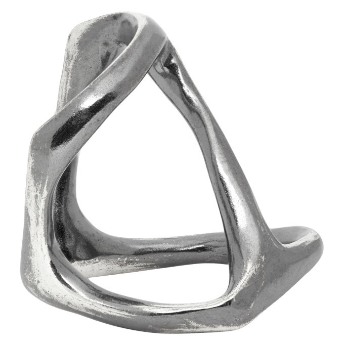 Chin Teo Silver Cave Ring Chin Teo