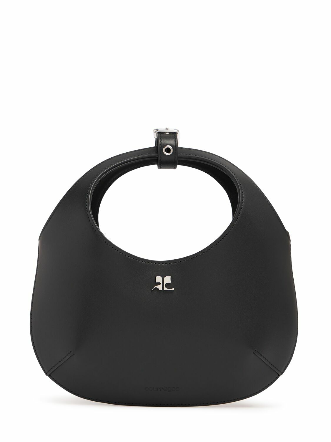 COURREGES Mini Holy Leather Top Handle Bag Courreges