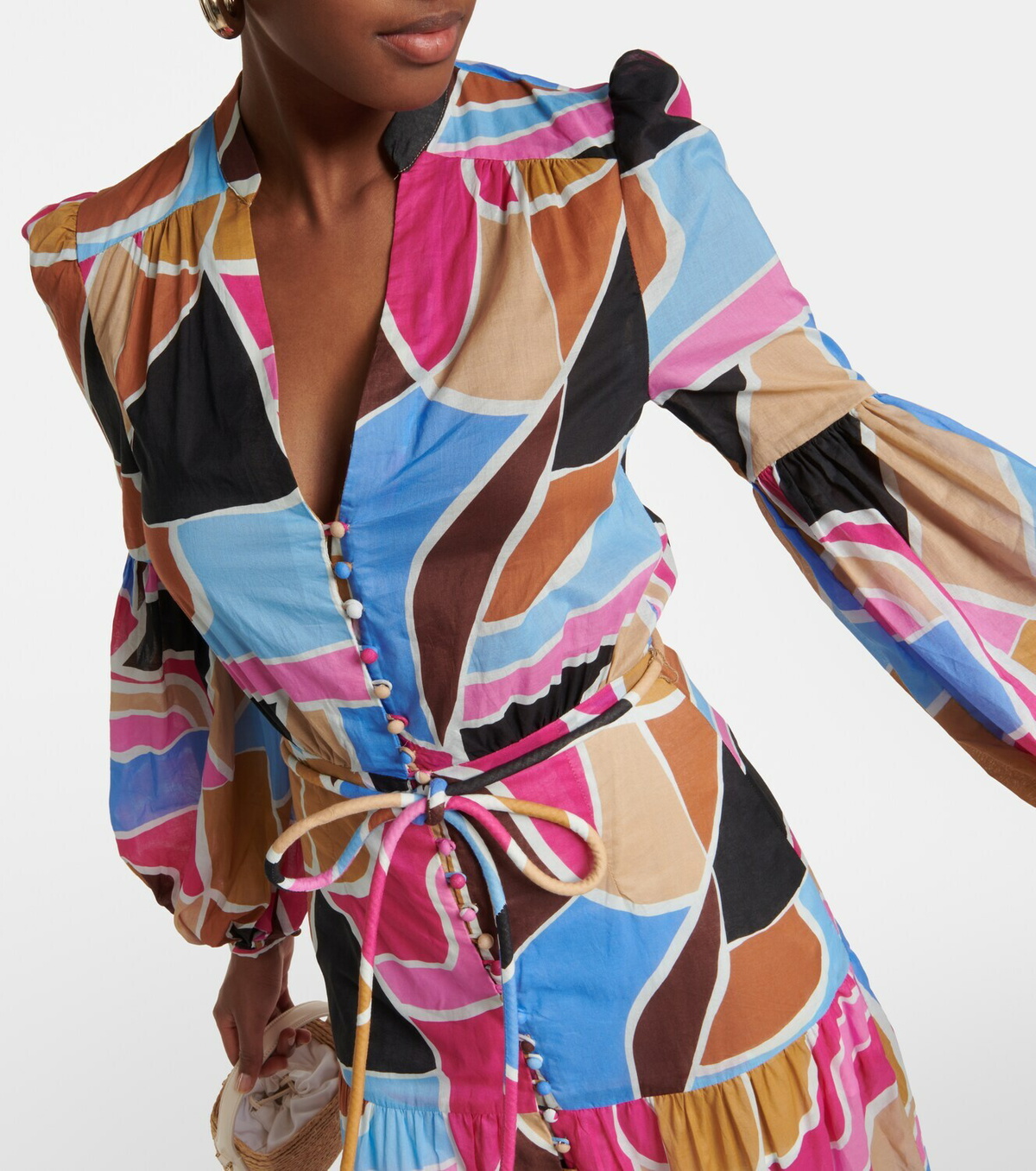 Rebecca Vallance Le Reve printed cotton maxi dress Rebecca Vallance