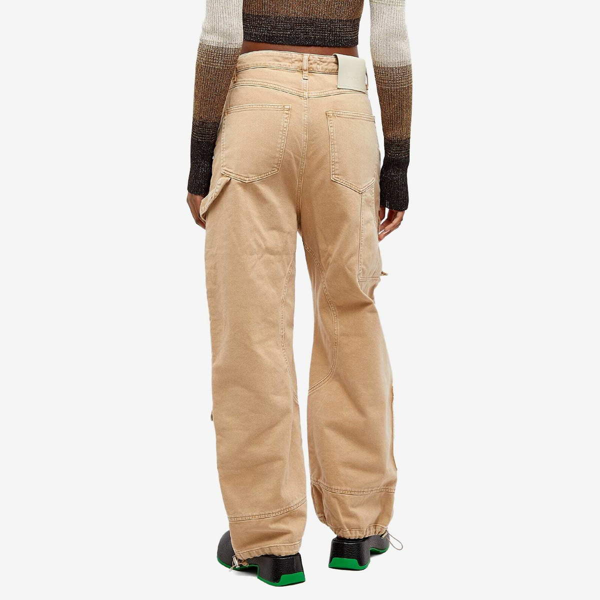 Sportmax Women's Vanda Combat Bottoms in Camel Sportmax