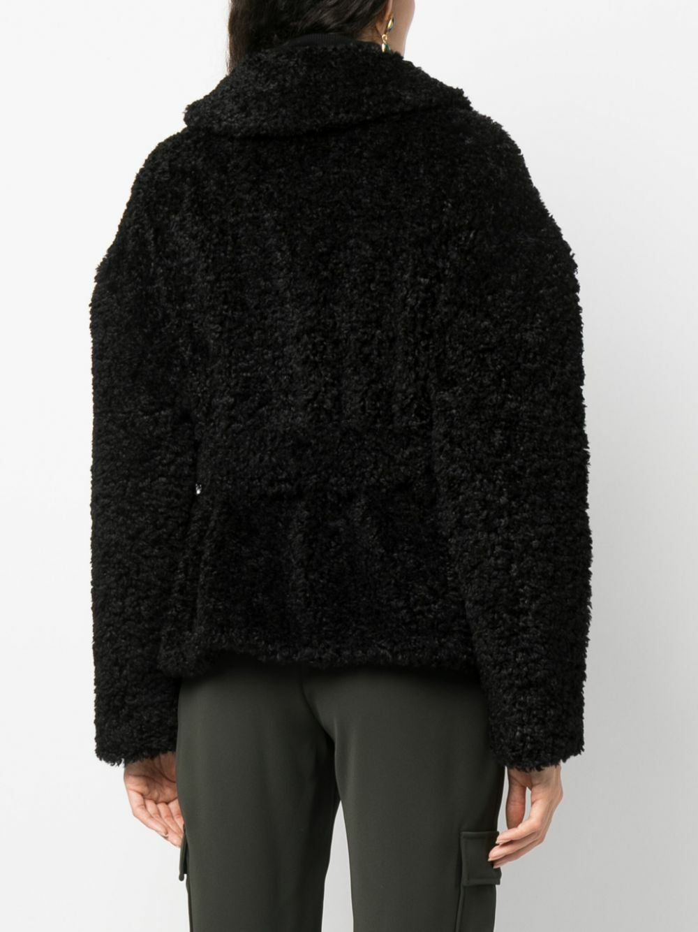 PAROSH - Short Faux Fur Jacket Parosh