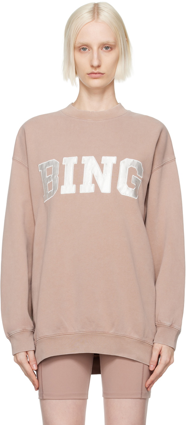 ANINE BING Pink Tyler Sweatshirt ANINE BING