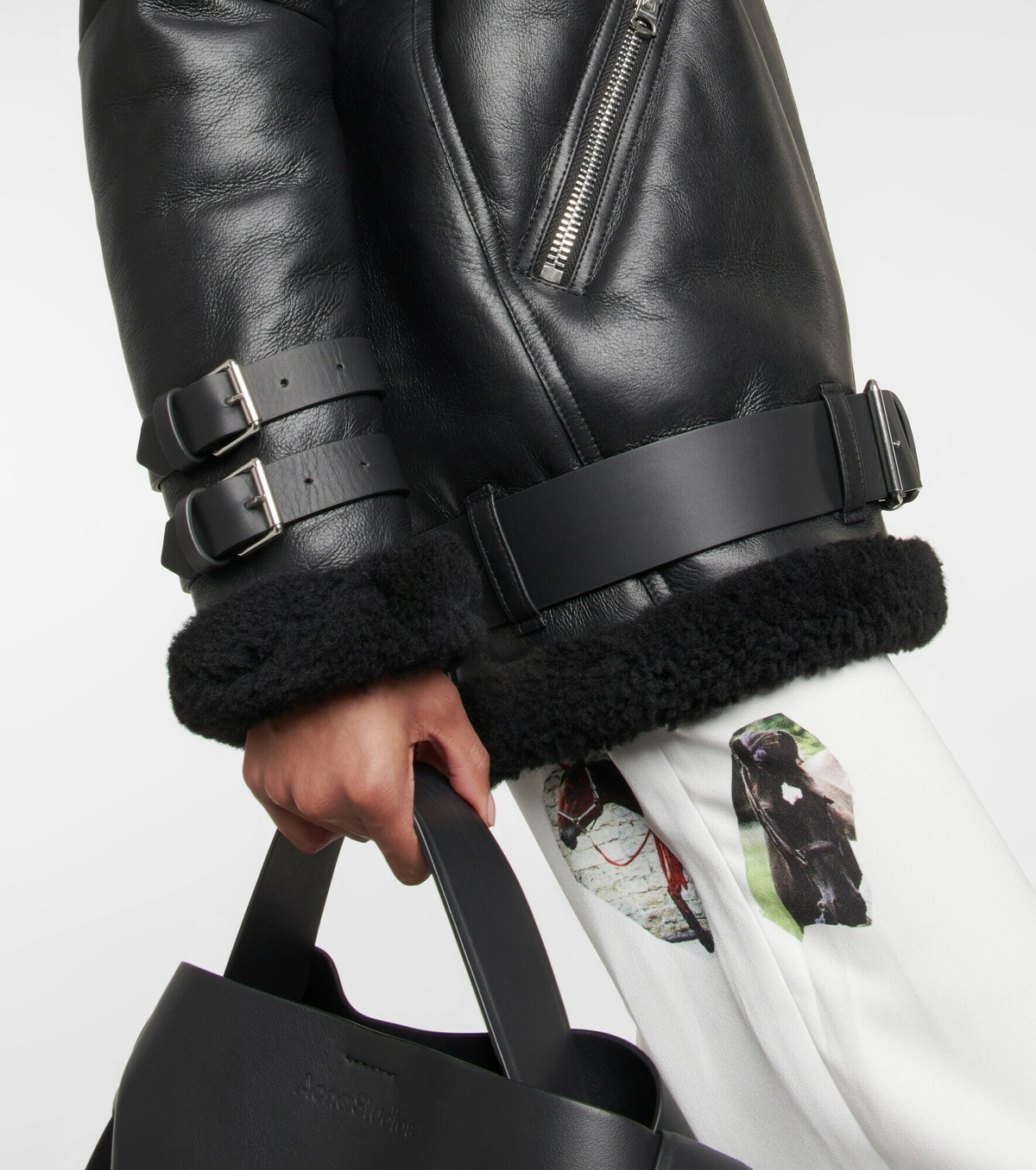 Acne Studios - Velocite shearling jacket Acne Studios