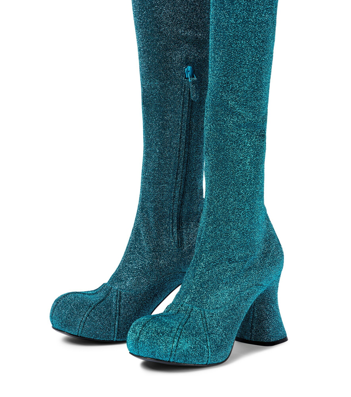 Stella McCartney - Groove Lurex® over-the-knee boots Stella McCartney