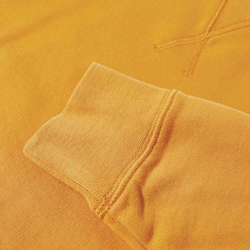 Sunspel Men's Loopback Sweat in Amber Sunspel