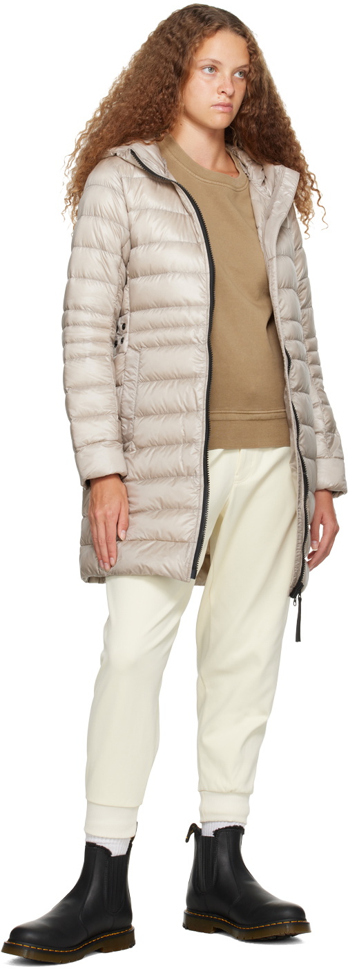 Canada Goose Beige Cypress Down Jacket Canada Goose