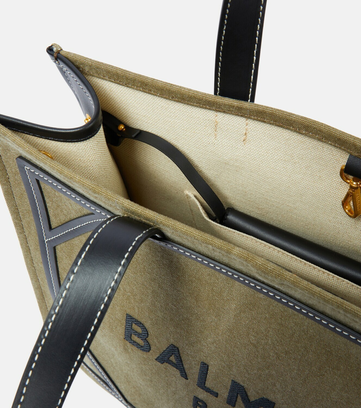 Balmain - B-army Medium canvas tote bag Balmain