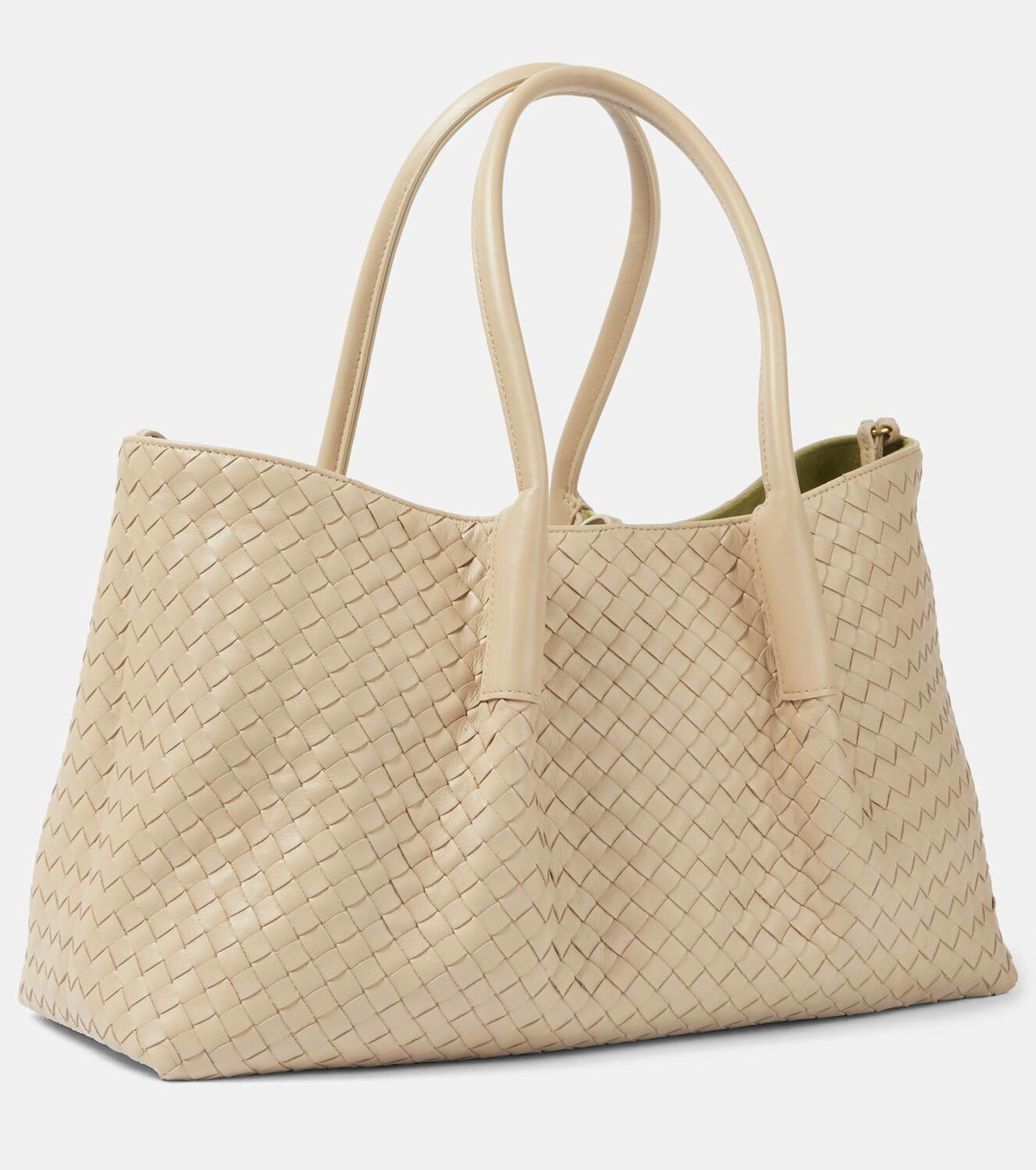 Bottega Veneta Pinacoteca reversible leather and suede tote bag Bottega Veneta