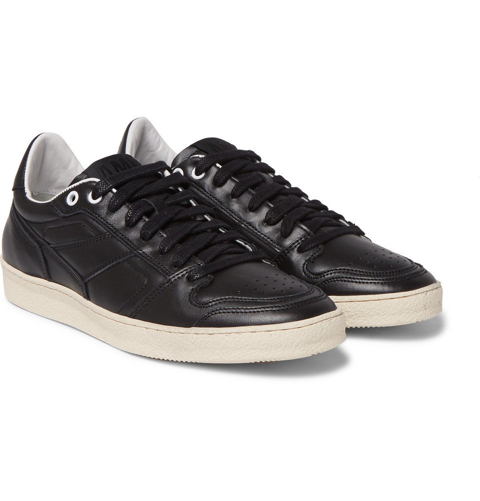 AMI - Leather Sneakers - Men - Black AMI