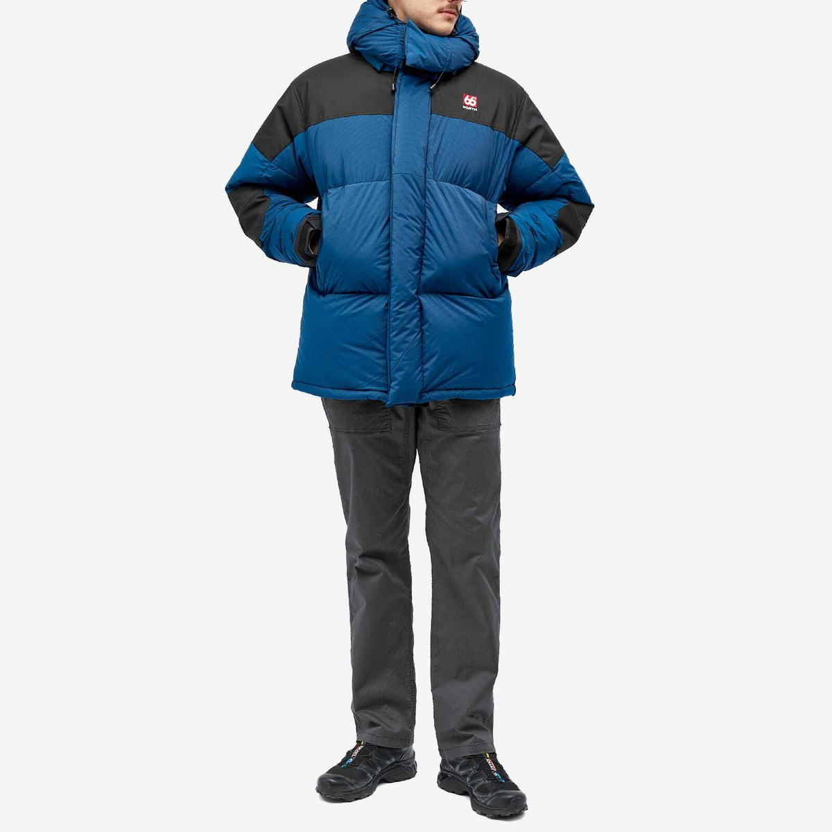 66° North Men's Tindur Down Jacket in Total Eclipse 66° North