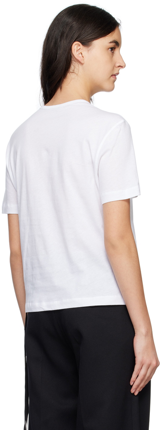 Ann Demeulemeester White Sandra T-Shirt Ann Demeulemeester