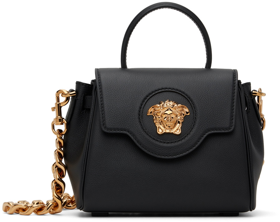 Versace Black Small 'La Medusa' Bag Versace