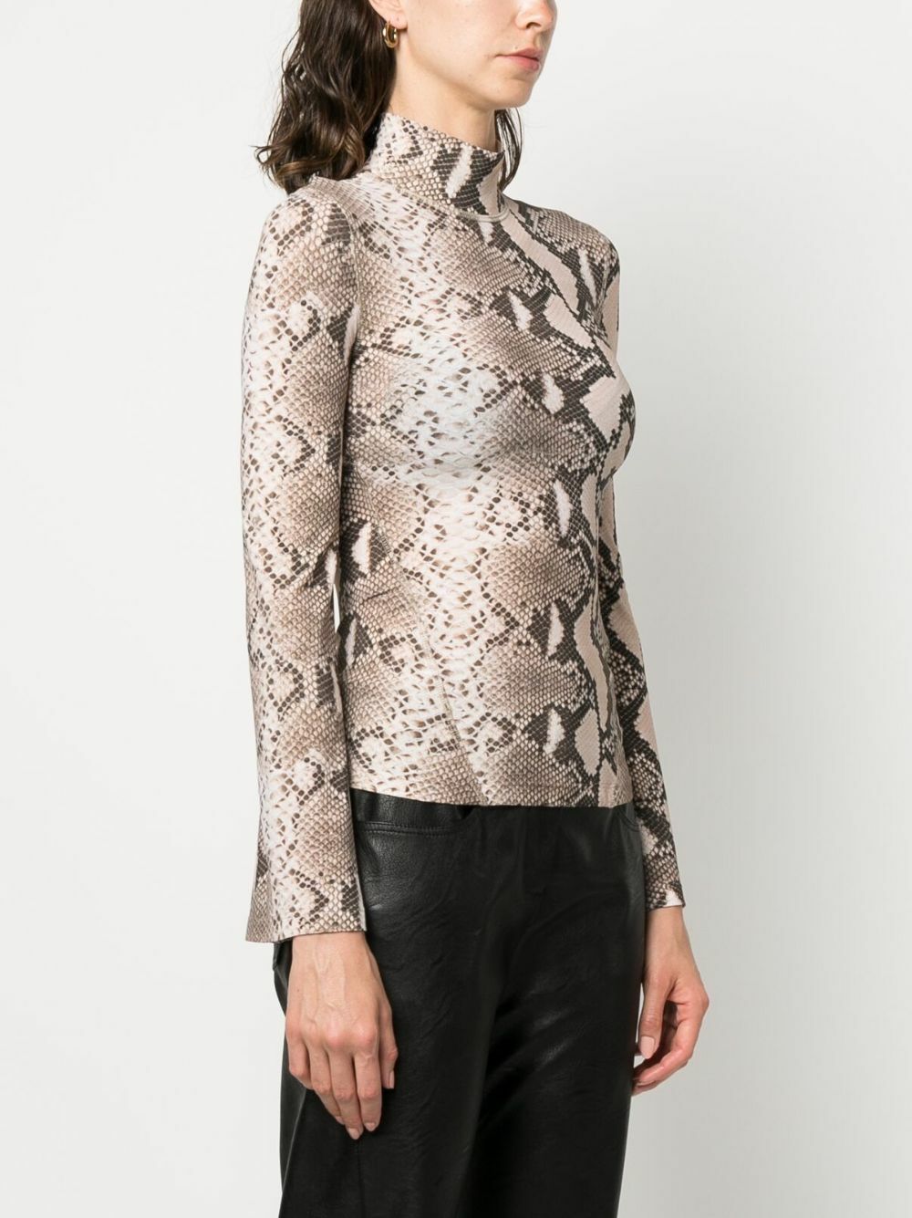STELLA MCCARTNEY - Python Print Fluid Top Stella McCartney