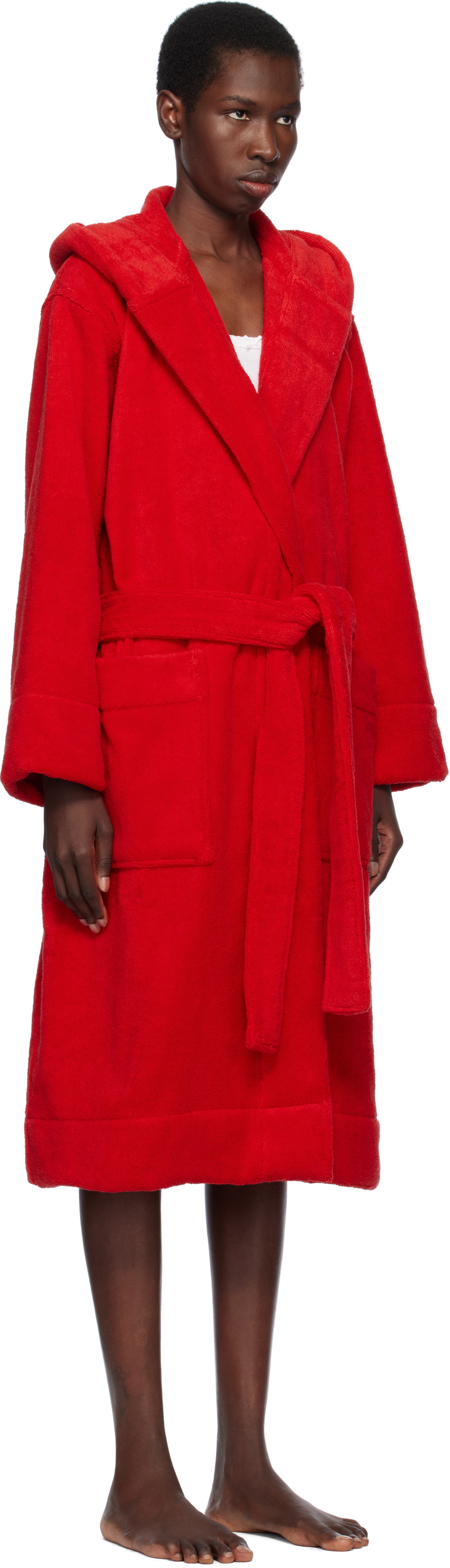MAGNIBERG Red Gelato Bathrobe