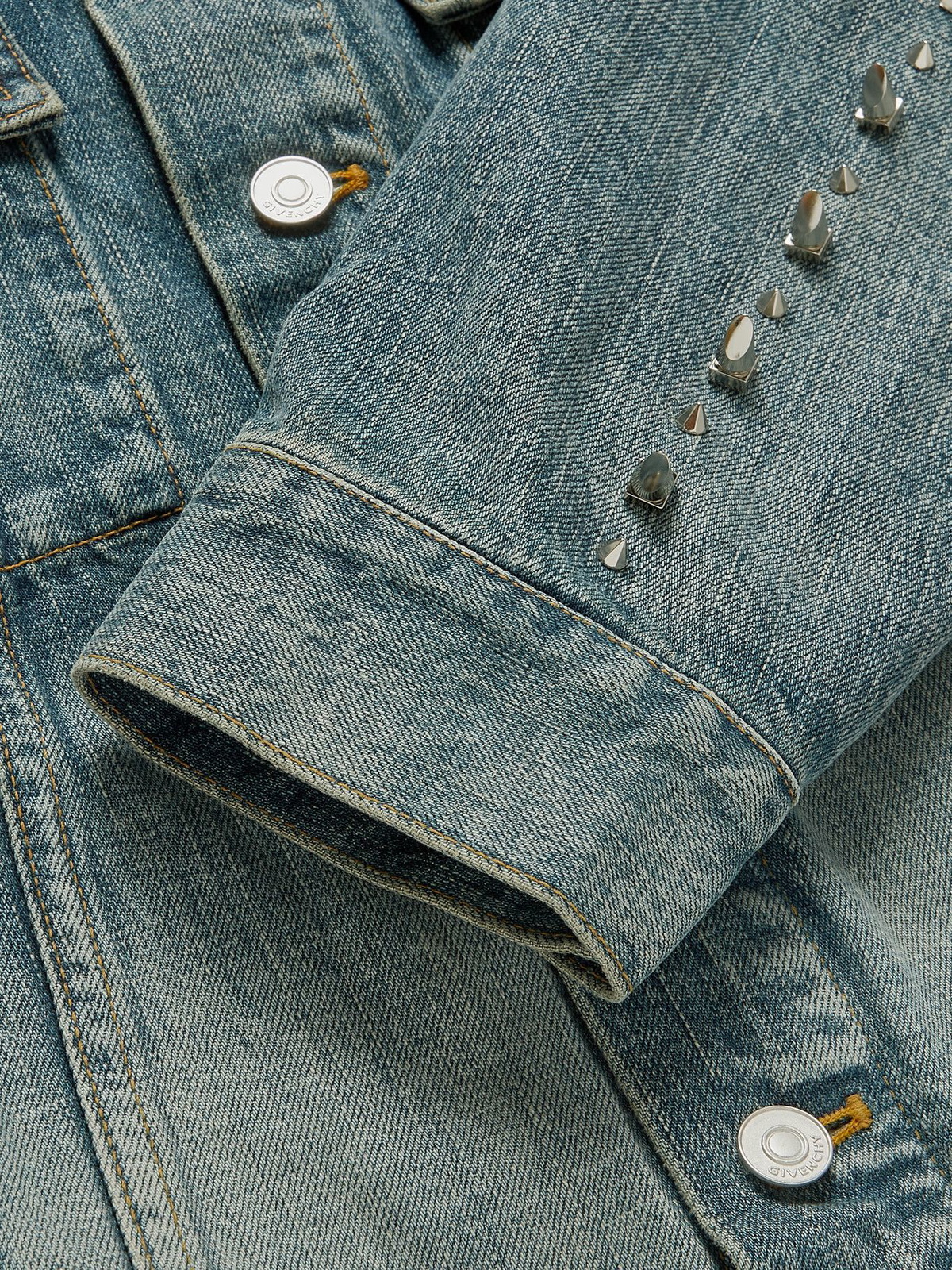 Givenchy - Studded Denim Jacket - Blue Givenchy