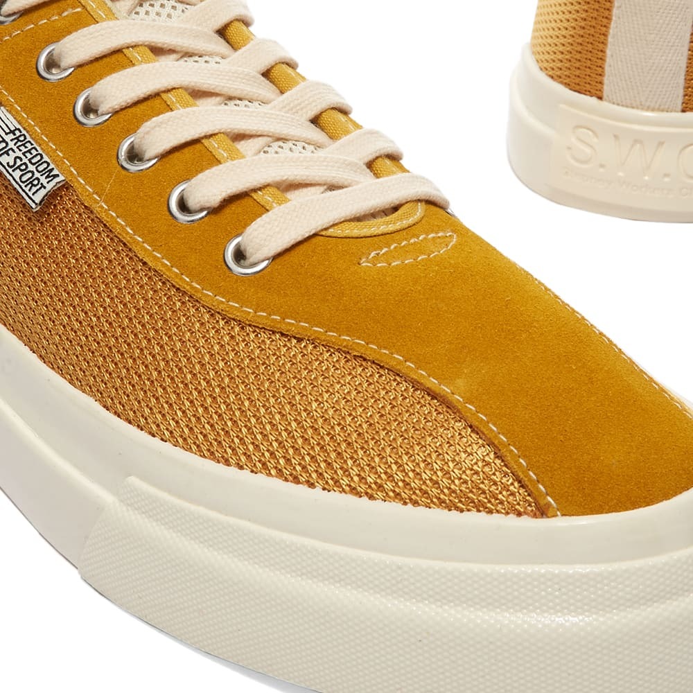 Stepney Workers Club Dellow Track Mesh Sneakers in Yellow Stepney ...