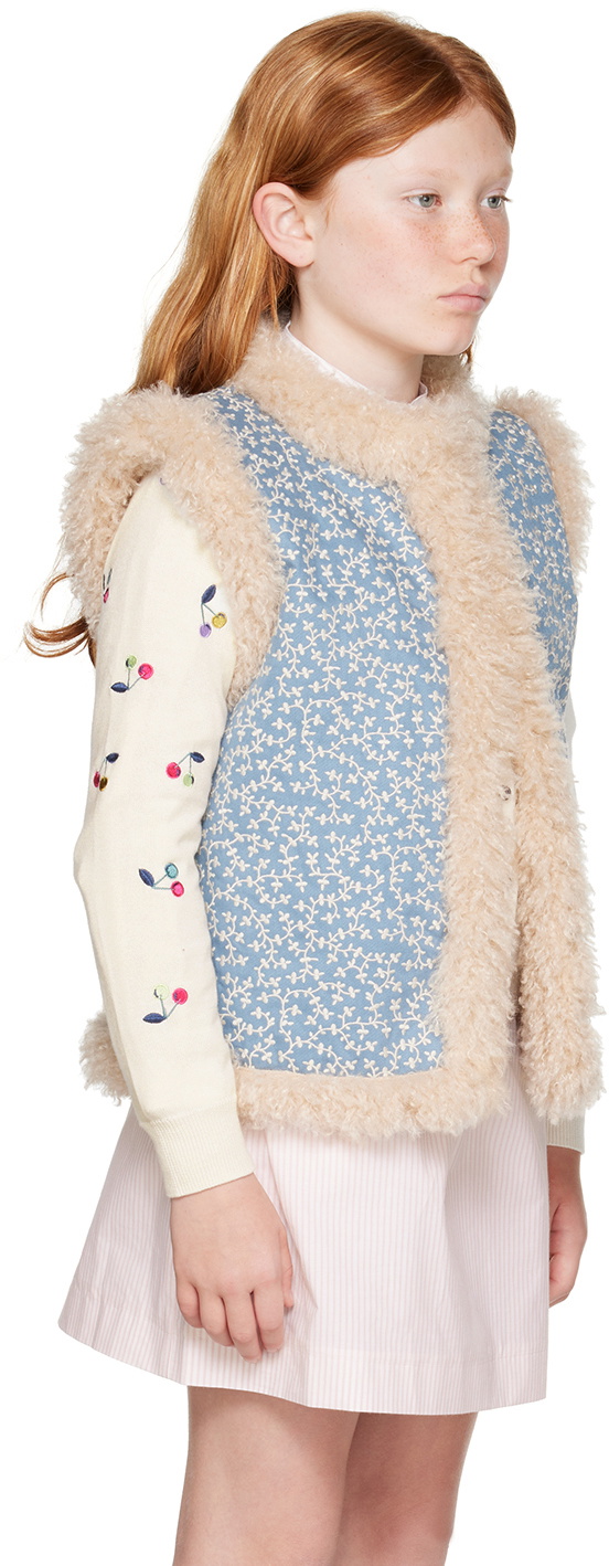 Bonpoint Kids Blue Cutie Vest Bonpoint
