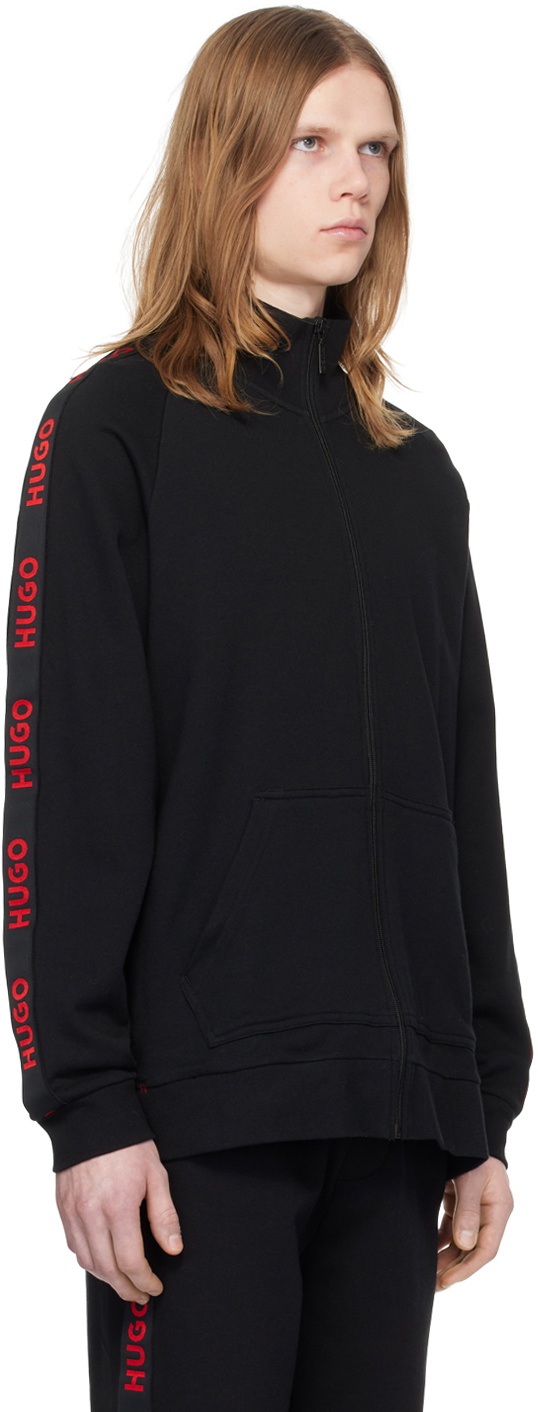 Hugo Black Relaxed-Fit Sweater Hugo Boss