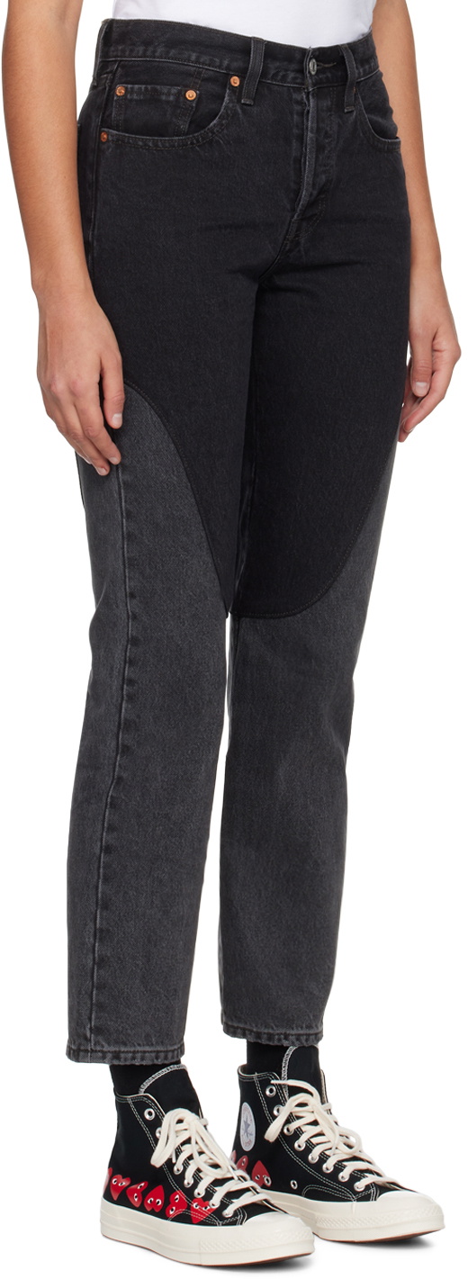 Levi's Black 501 Original Chaps Jeans Levi's Red