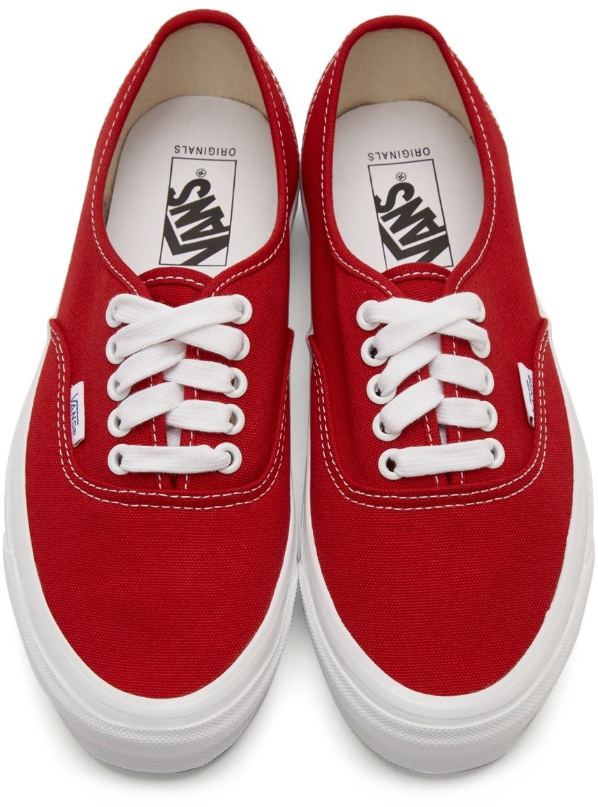 Vans Red OG Authentic LX Sneakers Vans