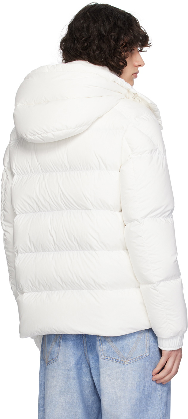 Moncler White Vezere Down Jacket Moncler