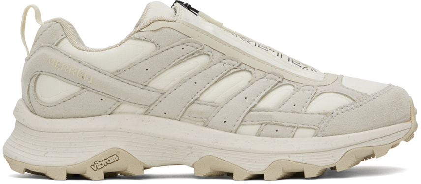 Merrell 1TRL Off-White Moab Hybrid Zip Sneakers Merrell 1TRL