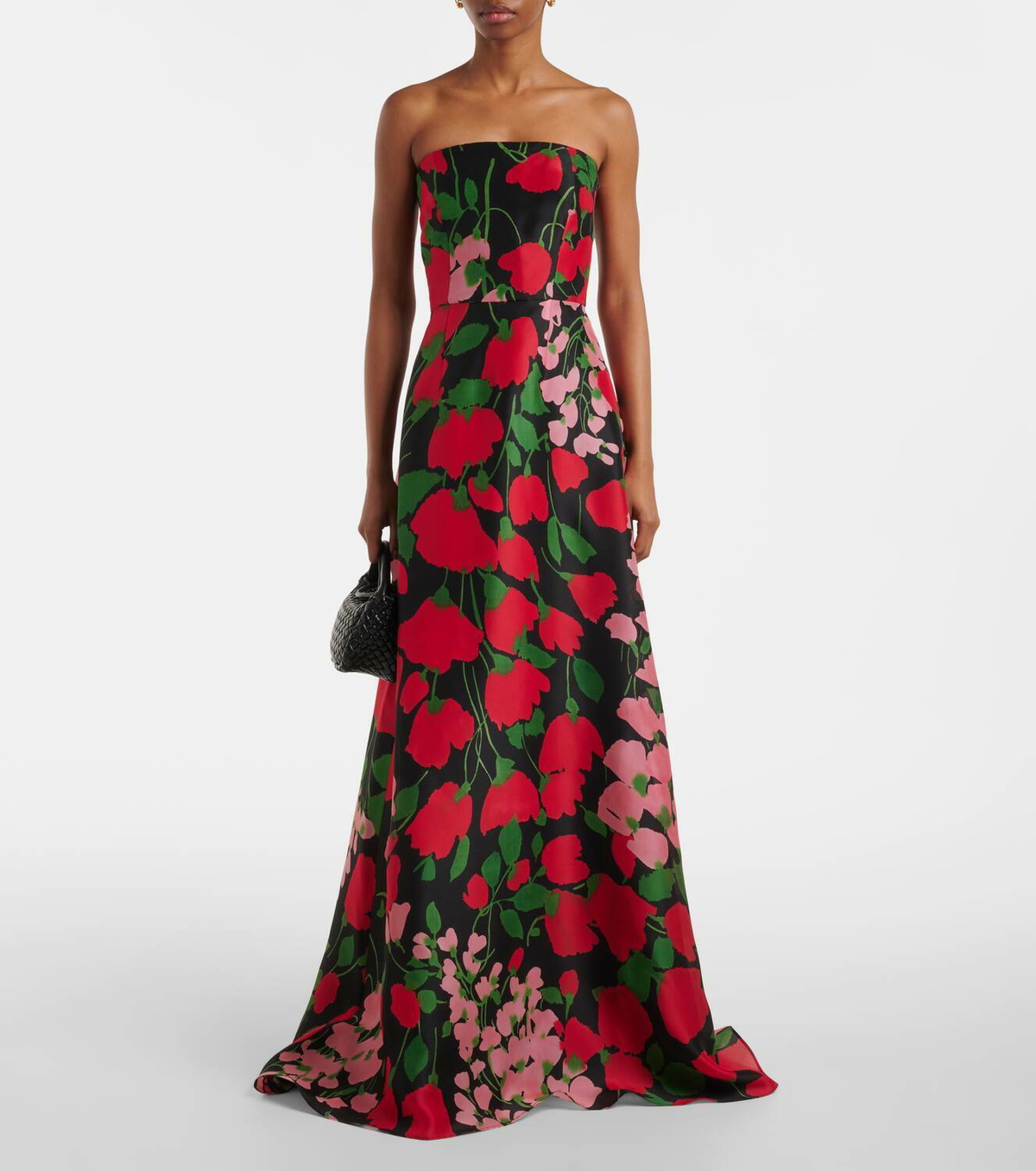 Carolina Herrera Strapless silk gown Carolina Herrera