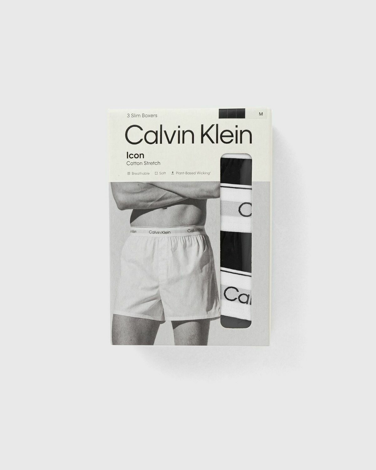 Calvin Klein Underwear BOXER ICON CS BOXER 3-PACK Black Mens Boxers ...