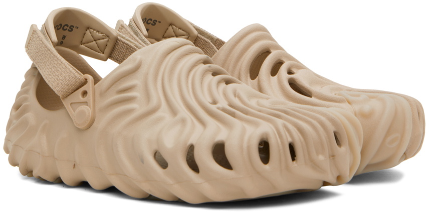 Crocs Taupe Salehe Bembury Edition Pollex Clogs Crocs