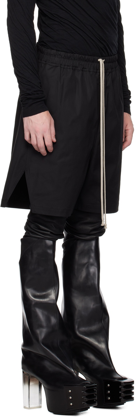 Rick Owens Black Boxer Shorts Rick Owens