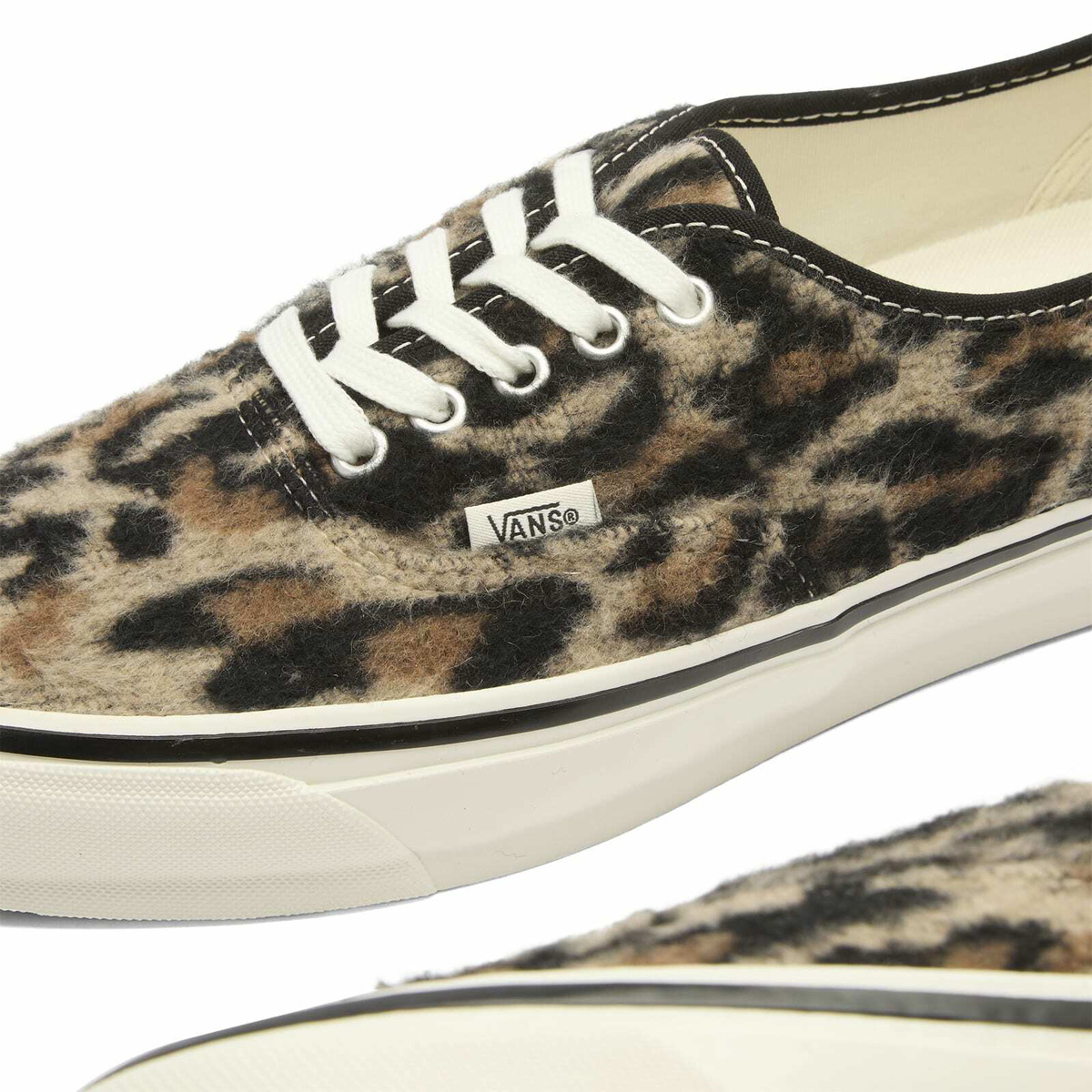 Vans LX Authentic 44 Sneaker in Leopard Black/Brown Vans