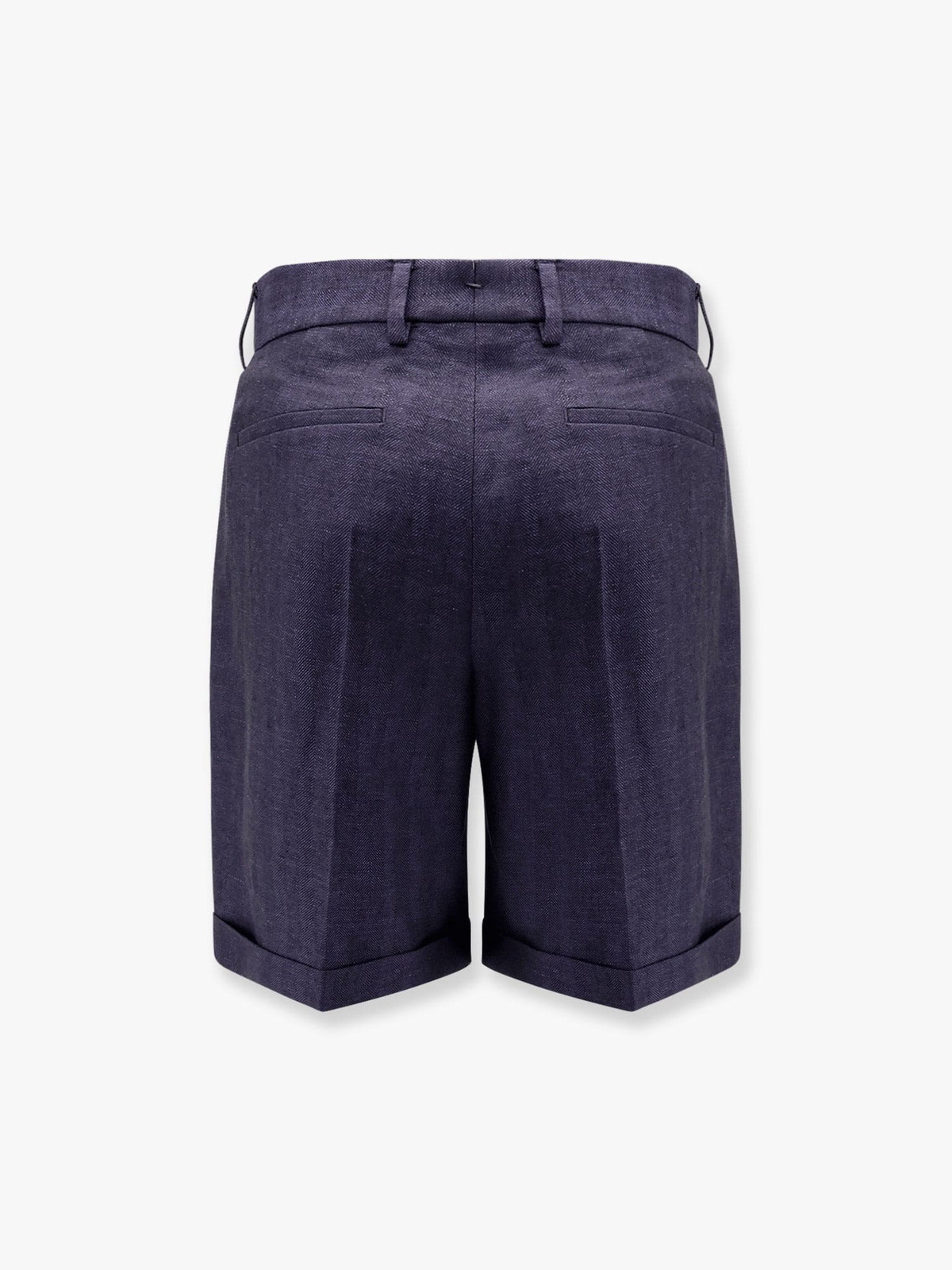 Berluti Linen Pleated Bermuda Shorts Berluti